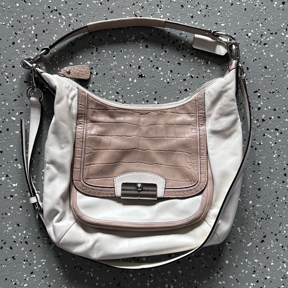 Coach | Bags | Coach Kristin Spectator F2259 Leather Hobocrossbody ...
